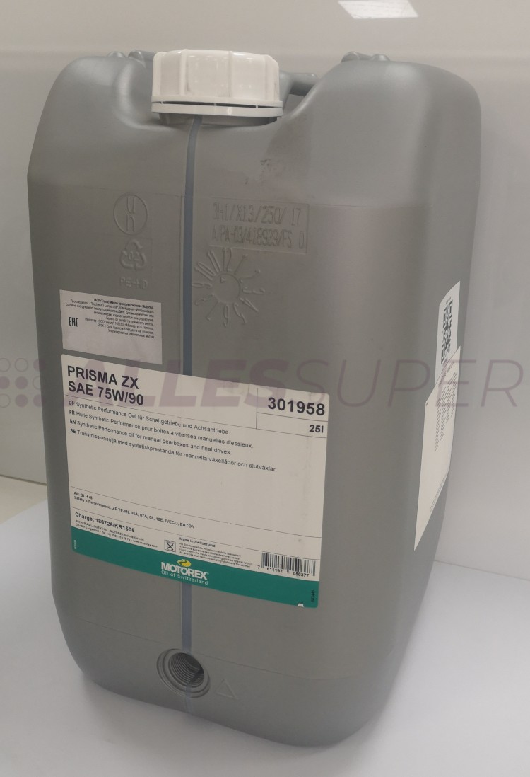 MOTOREX Масло трансмиссионное Gear Oil PRISMA ZX SAE 75W/90 GL-4+5 (25л)